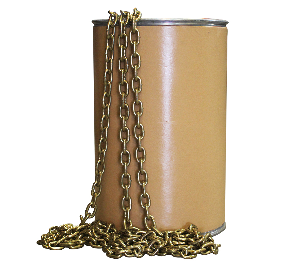 3/8" x 20' Grade 70 Transport Chain Drum - Domestic